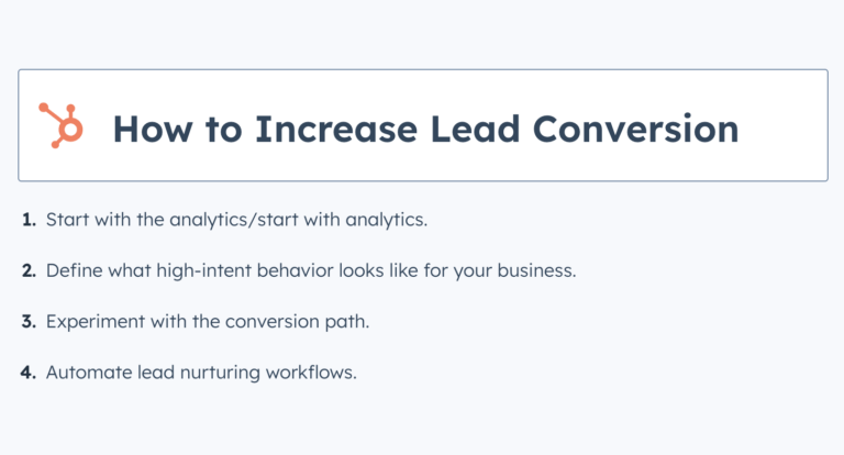 How to Use HubSpot Marketing Hub to Gain Insight into Lead Conversion - Etumos